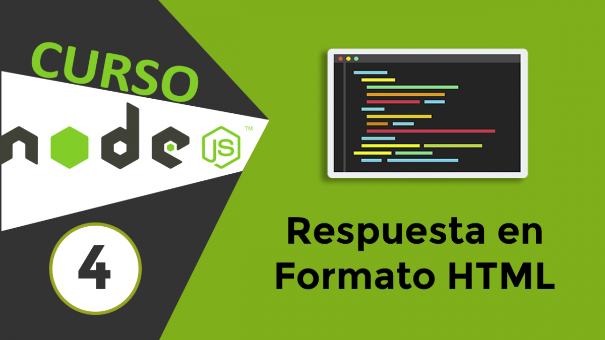 Curso de Node.js - Respuesta en Formato Html - render2web
