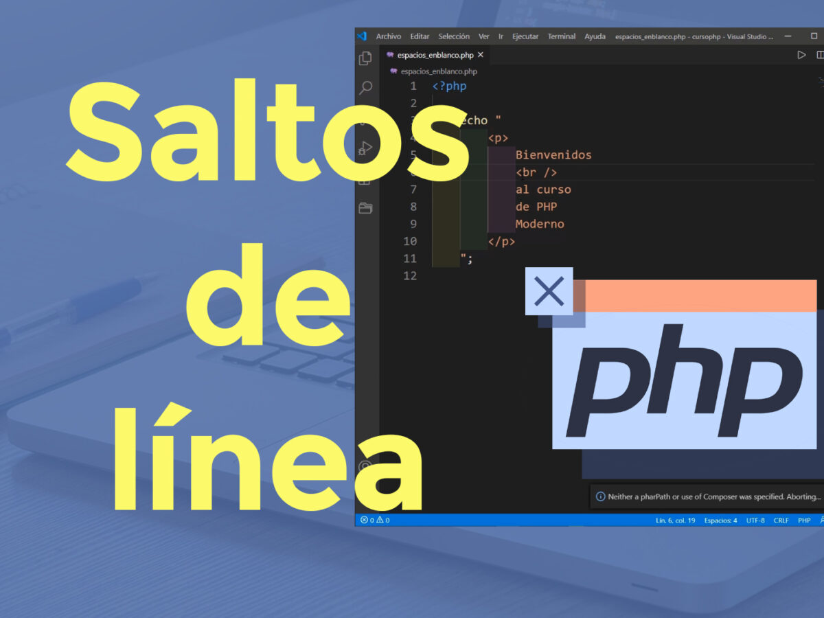 Saltos de Línea en PHP – render2web