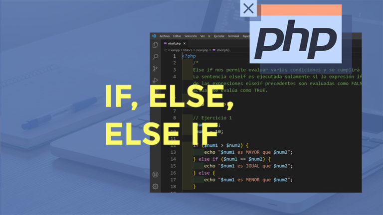 Estructura de Control If, Else en PHP - render2web