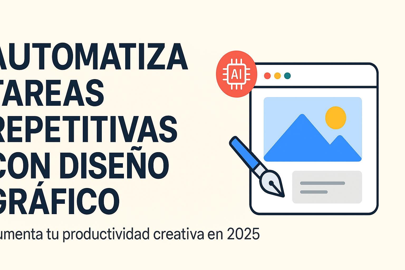 🧠 Automatiza tareas repetitivas con diseño gráfico: Aumenta tu ...