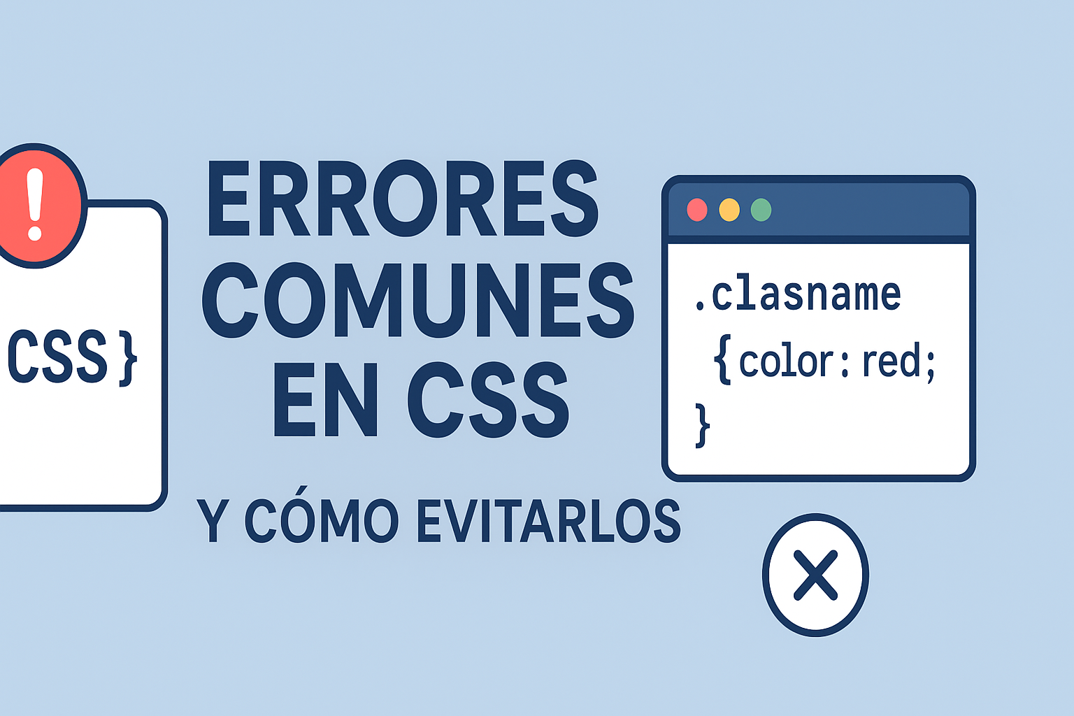 Errores comunes en CSS y cómo evitarlos (Guía práctica 2025) - render2web