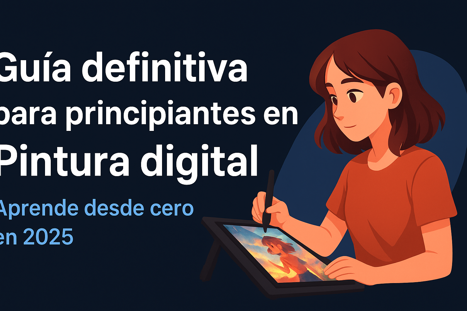 Guía definitiva para principiantes en Pintura digital: Aprende desde ...
